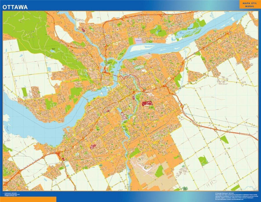 ottawa vector map. Eps Illustrator Map | Vector maps